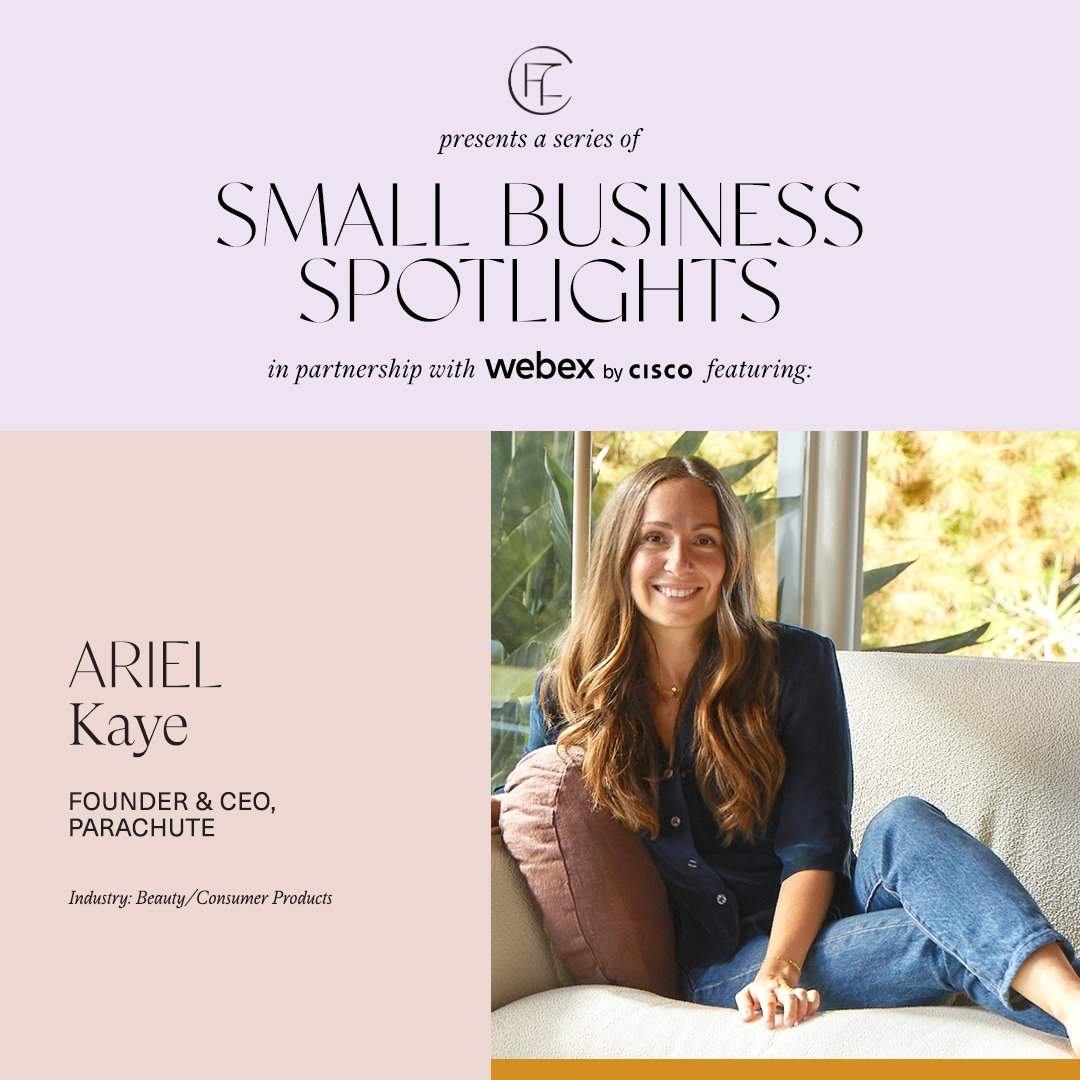 Ariel Kaye of Parachute on Overcoming the Challenge of Sustainability ...